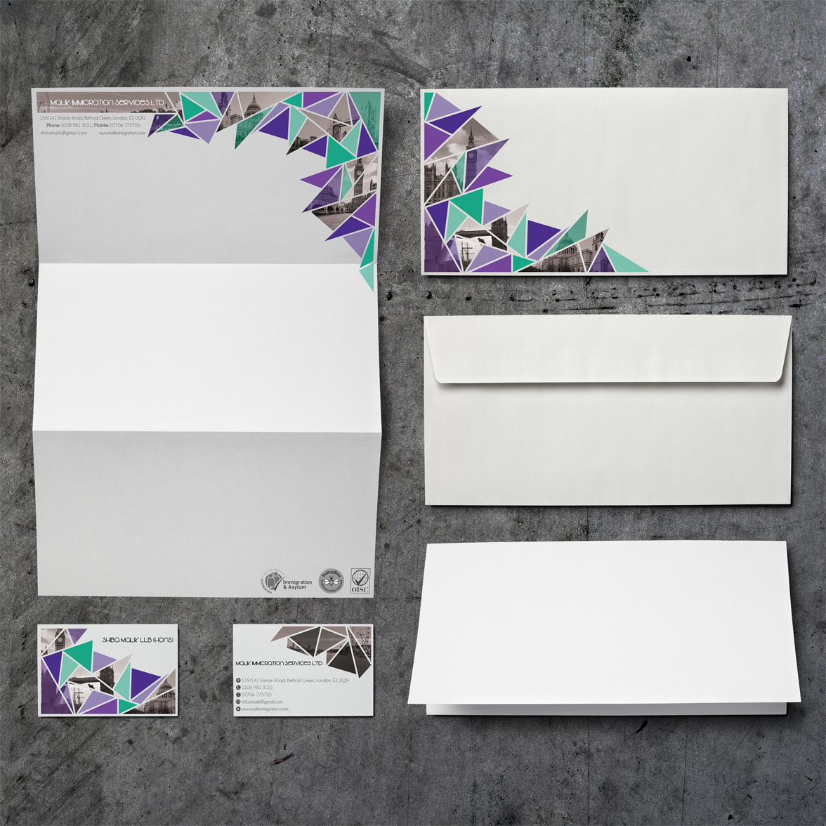 Geometric Stationery Design – art from scratch