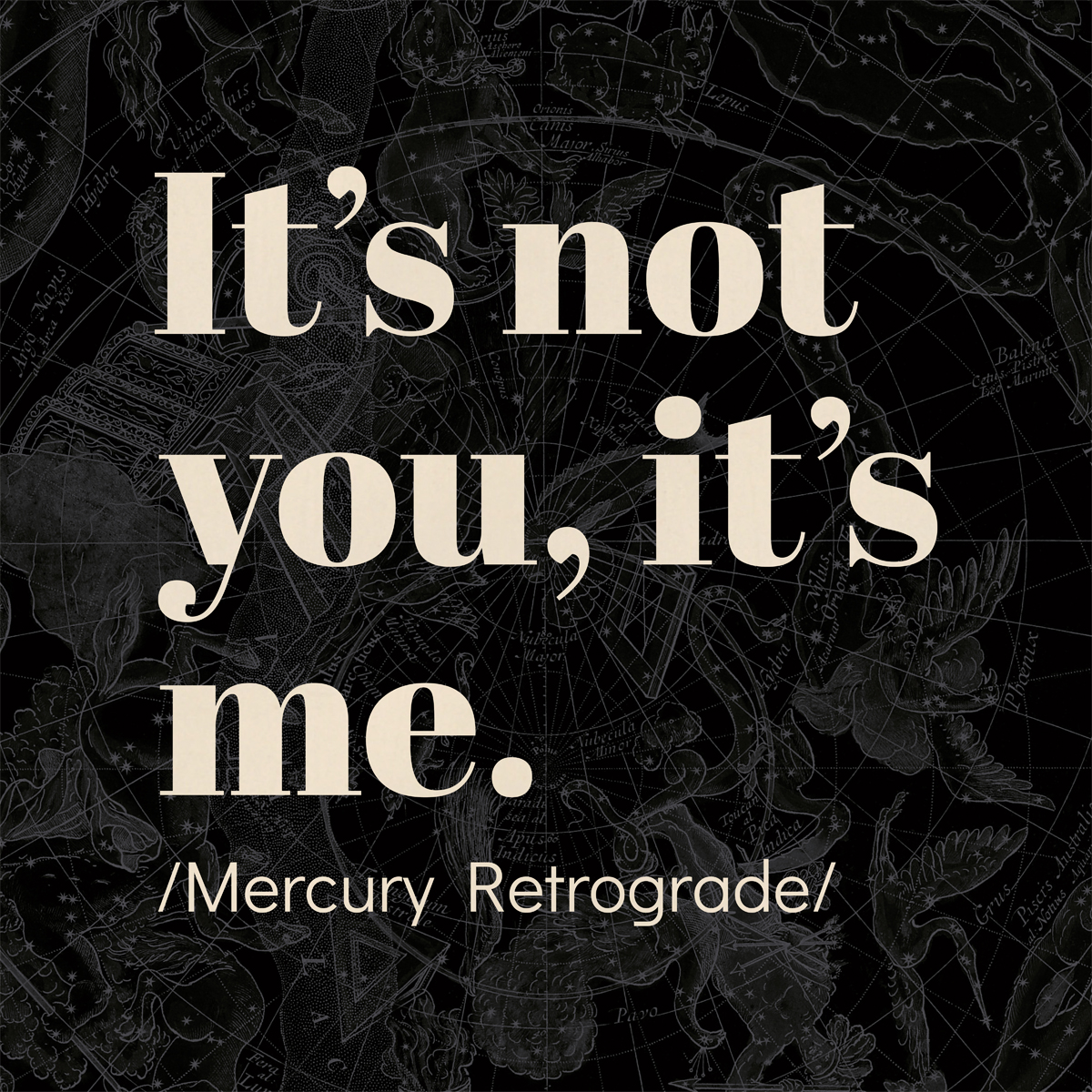 Mercury Retrograde – art from scratch