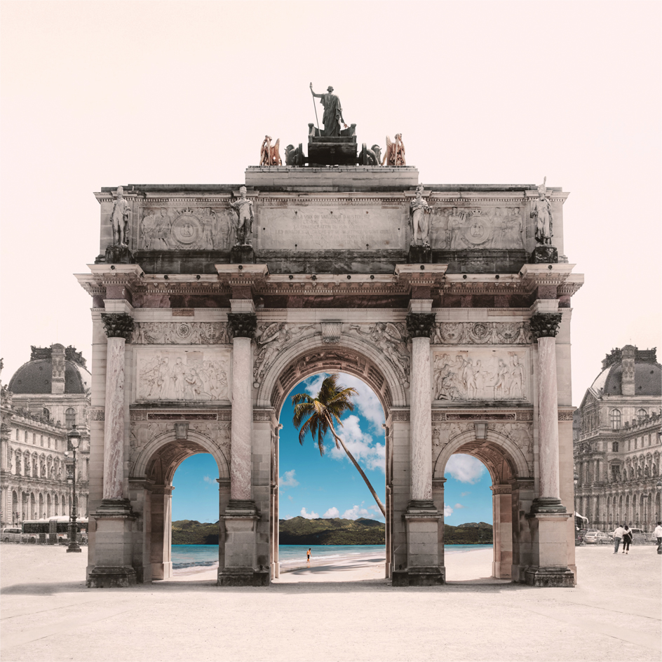 Triumphal Arch, Paris – art from scratch